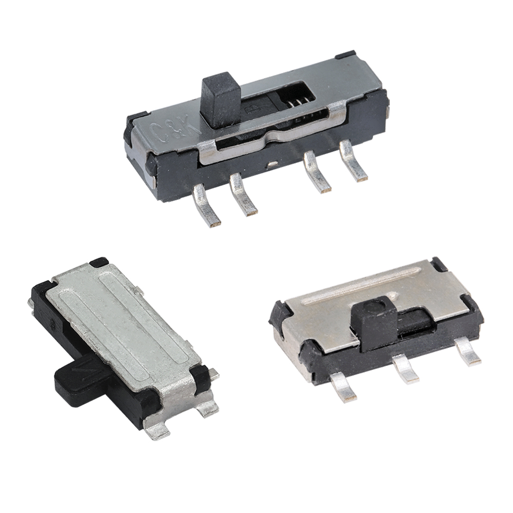 C&K expands slide switch family with gold plating option - CIE