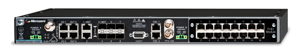 Microsemi launches TimeProvider 4100, a versatile IEEE 1588 grandmaster ...