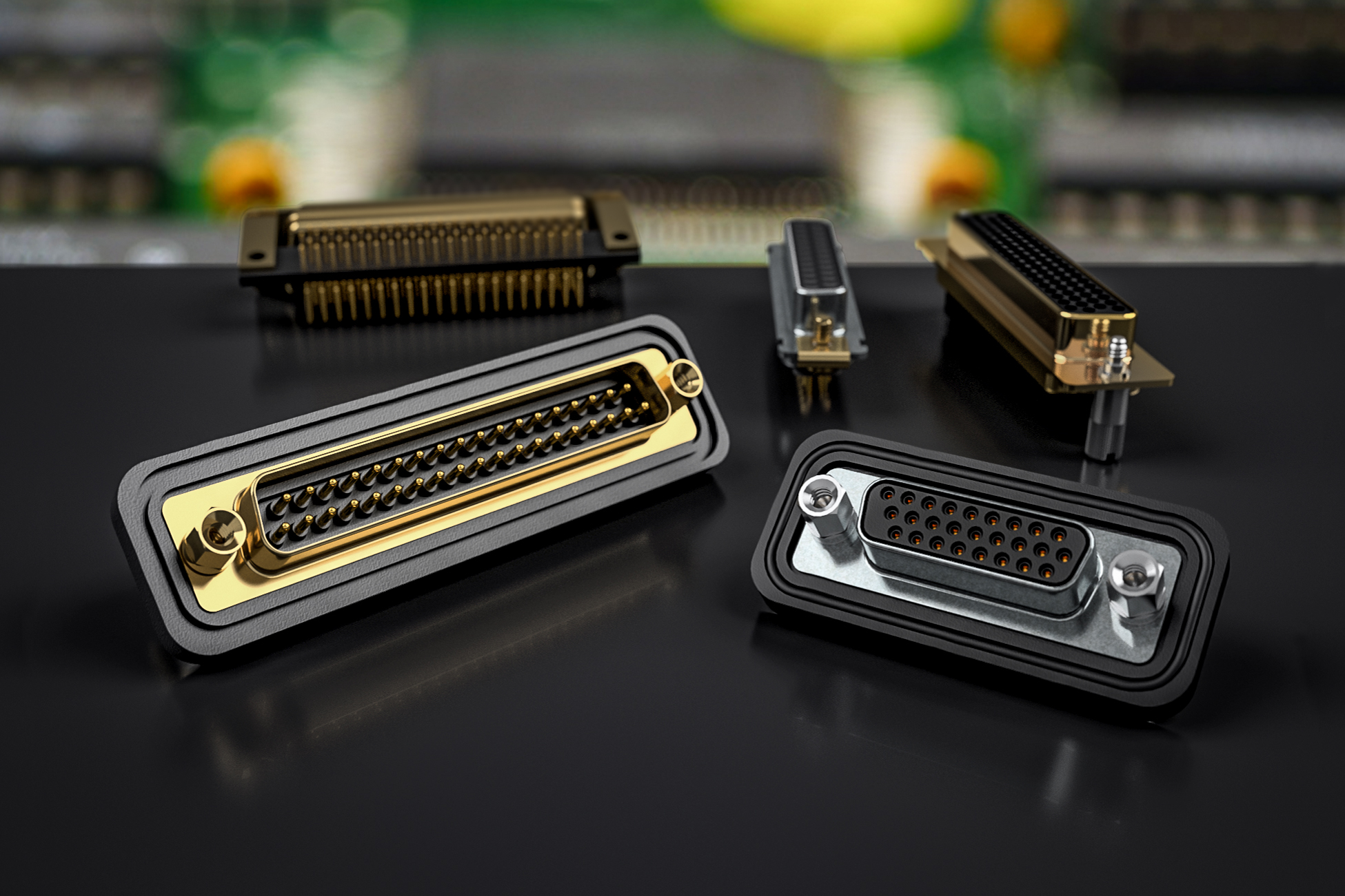 Environmentally sealed D sub-miniature connectors from Lane Electronics ...