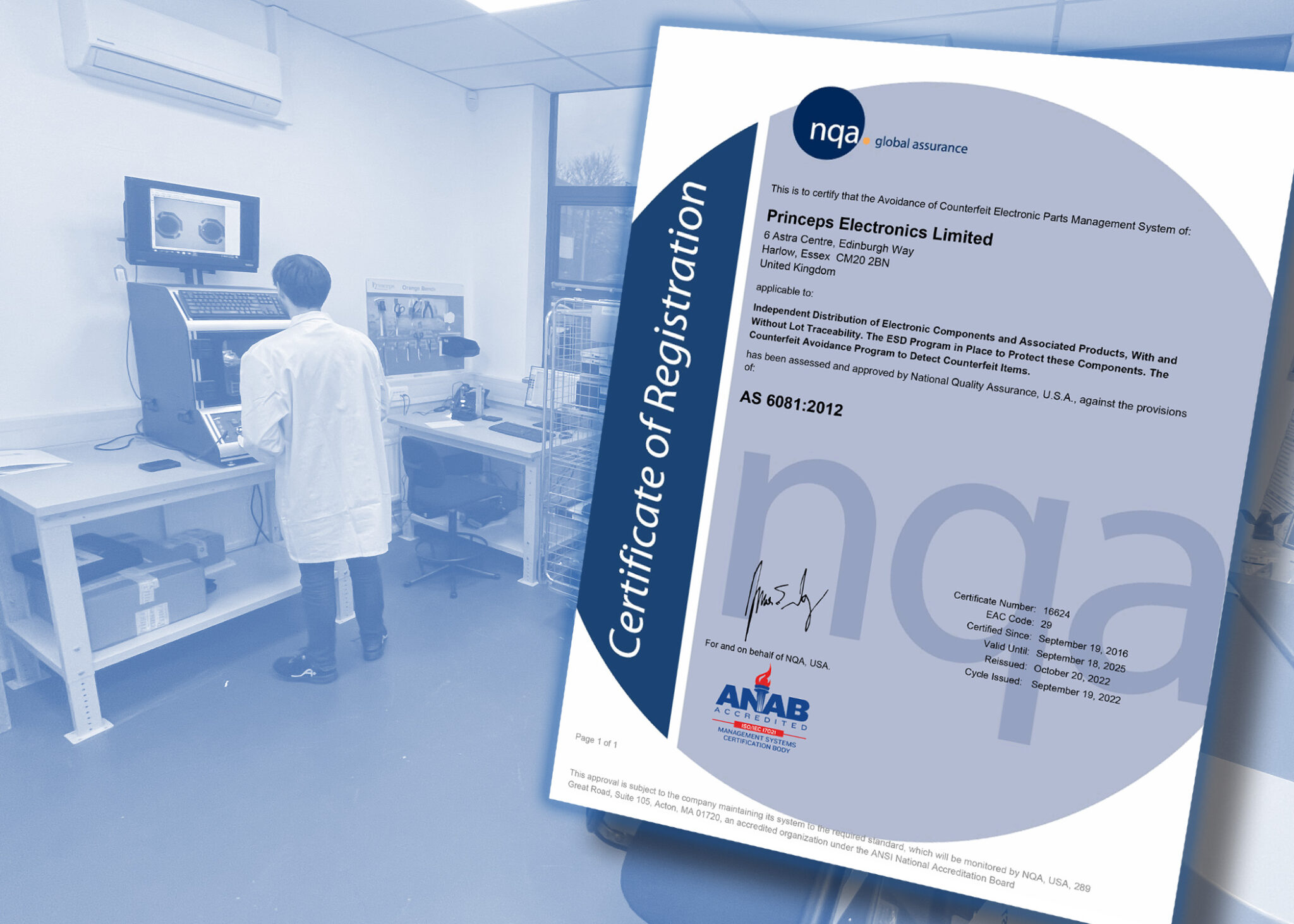 AS6081-certified distributor Princeps invests in and expands anti ...