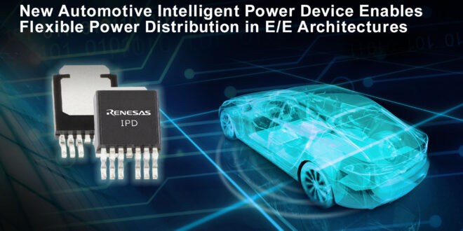 Renesas’ new automotive intelligent power device enables safe and ...