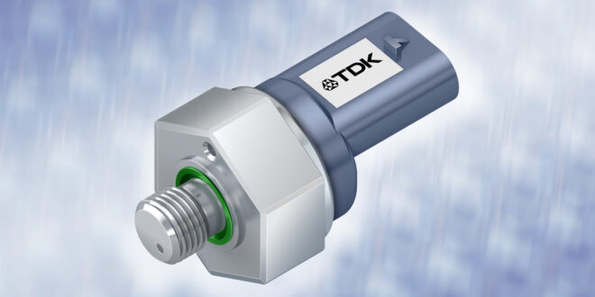 TDK offers compact, rugged pressure transmitter for industrial ...