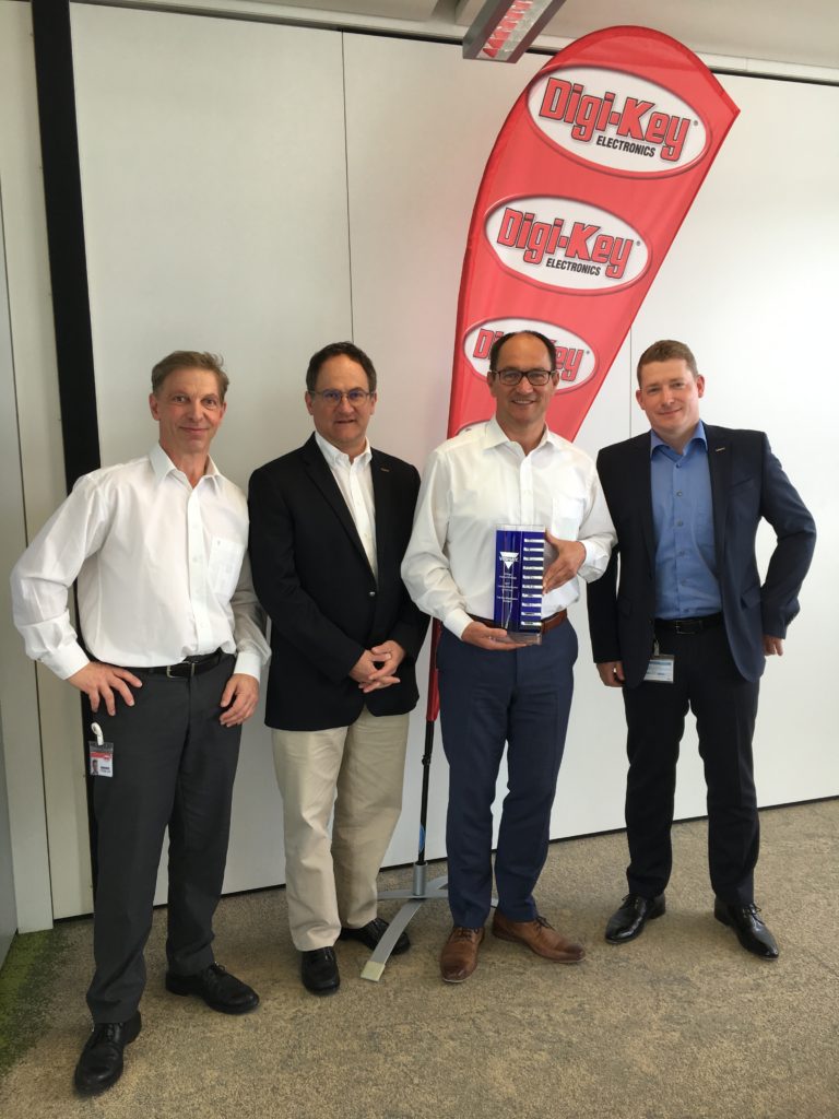 Vishay honours Digi-Key with 2017 European Catalog Distributor of the ...